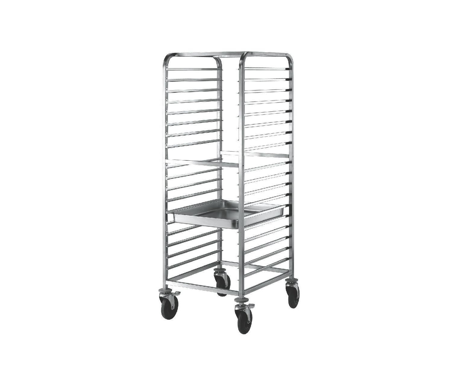 Regaalwagen - 20 x 2/1 GN - RVS - Diamond - CG220/B