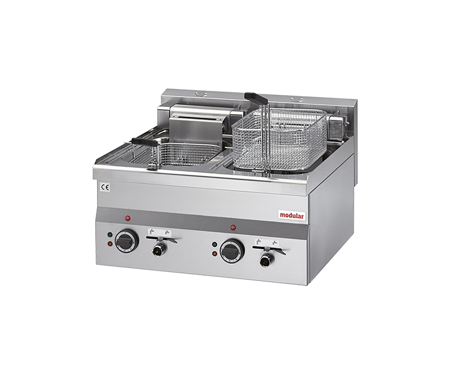 Friteuse - H 28 x 60 x 60 CM - 26 KG - 380 - 415 - Zonder - Stekker V ...