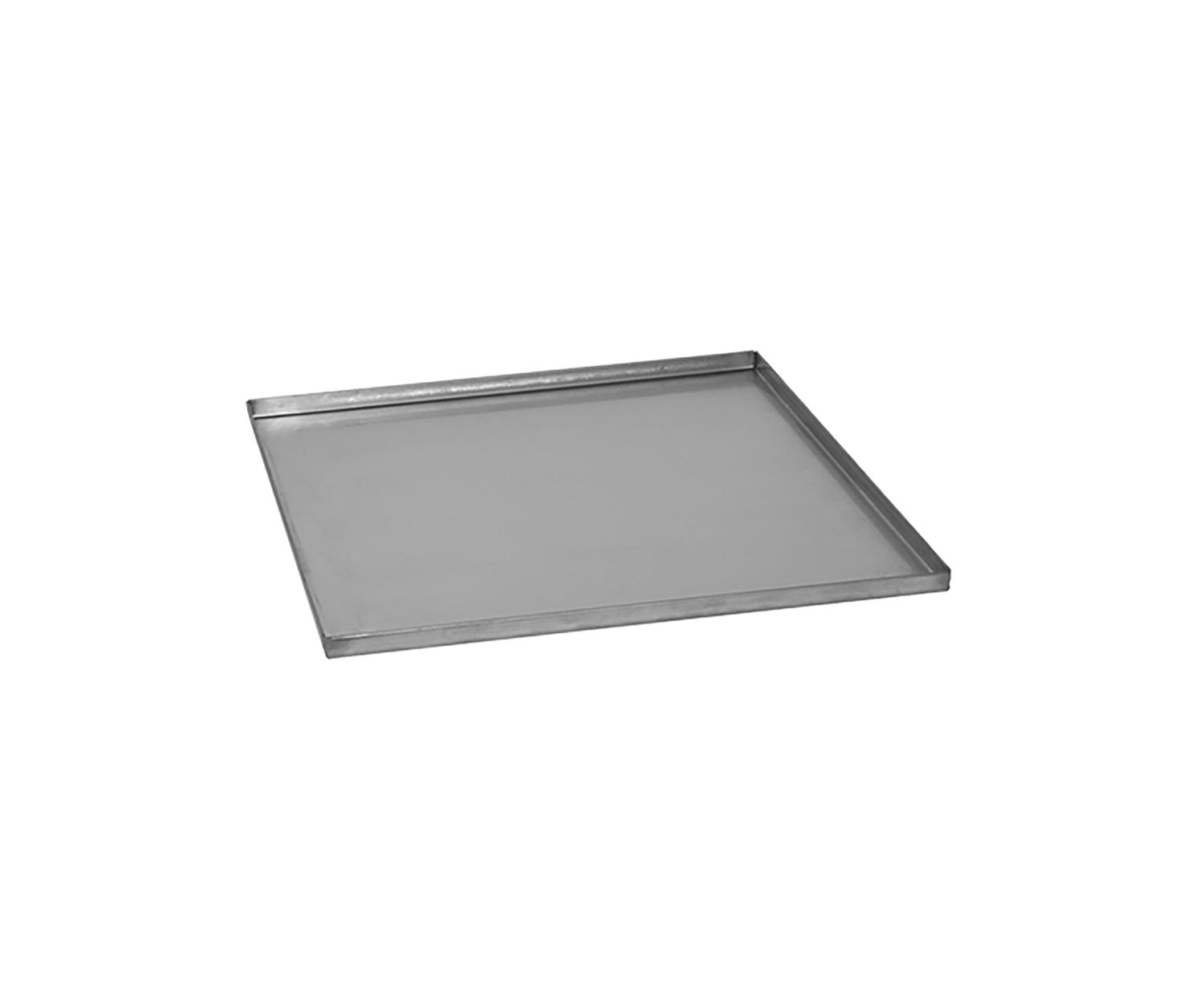 Lekbak Korvenwagen - H 1 x 50.6 x 50.6 CM - 2 KG - RVS - 921155