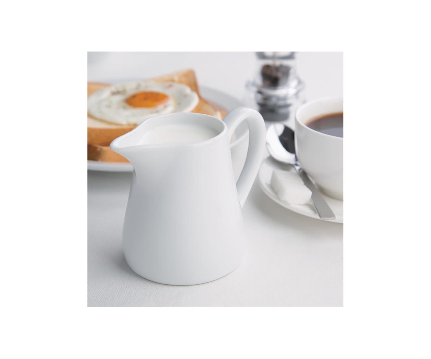 Melkkan - 21.2 CL - 6 stuks - H 9 x 12.4 x 7.8 CM - Porselein - Olympia ...