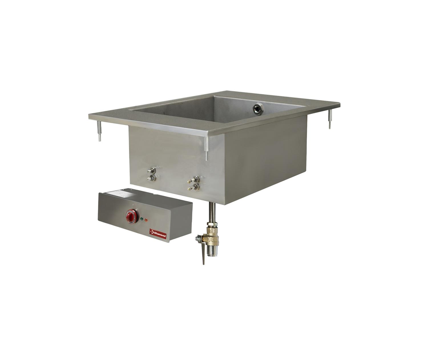 Bain-marie - Inbouw - Elektrisch - 1/1 GN - Diamond - EDI/BM4